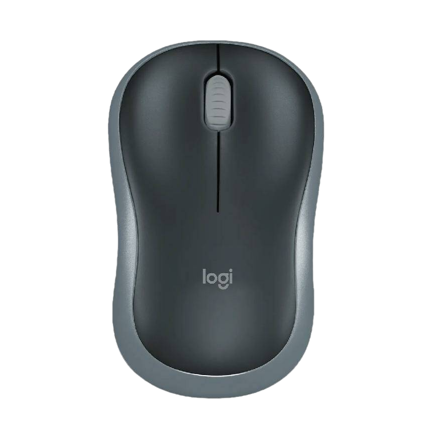 Беспроводная мышь Logitech M185 серый (910-002235)