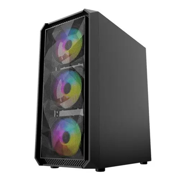 Корпус компьютерный Powercase Mistral Edge (CMIEB-L4) Black