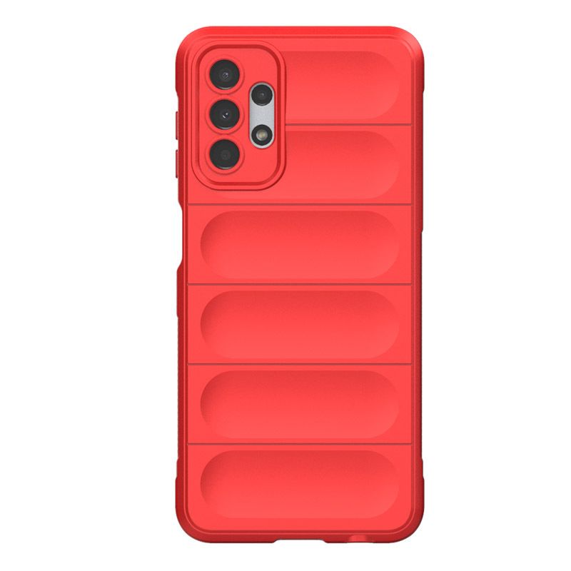 Противоударный чехол Flexible Case для Samsung Galaxy A13 (красный)