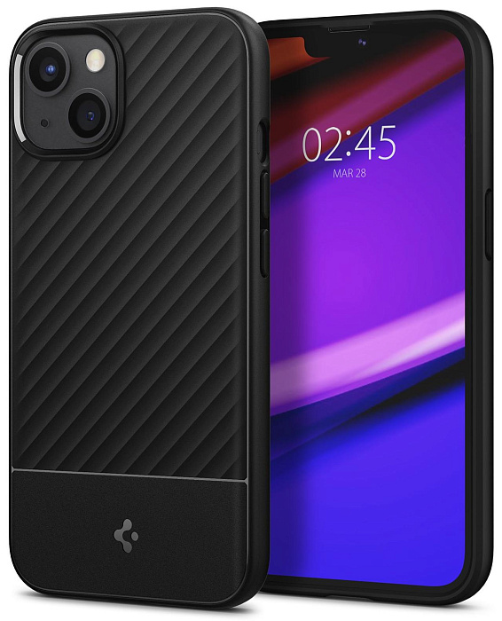 Чехол-накладка Spigen Core Armor для iPhone 14 Max (Matte Black)