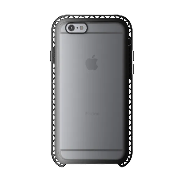 Противоударный чехол LUNATIK Seismik для Apple iPhone 6/6S (4.7") черный прозрачный