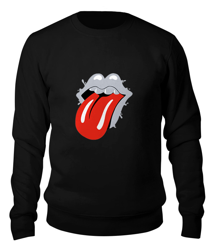 Свитшот Printio Rolling stones x mad max черный 2XL
