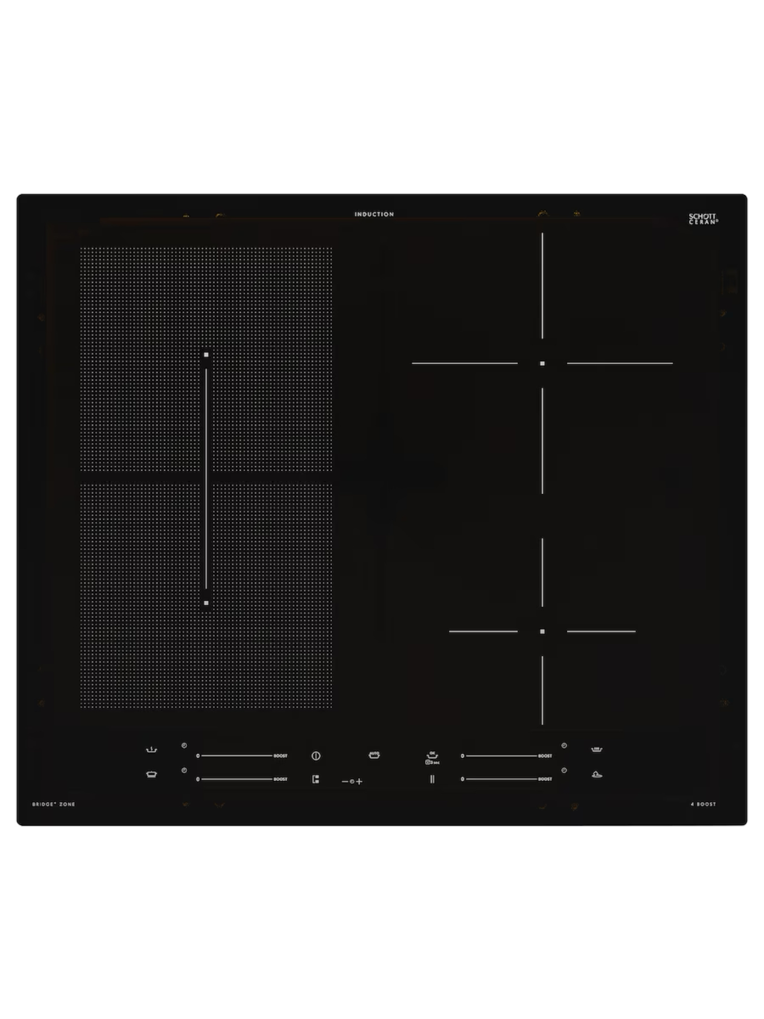 Встраиваемая варочная панель индукционная IKEA 804.678.86 черный