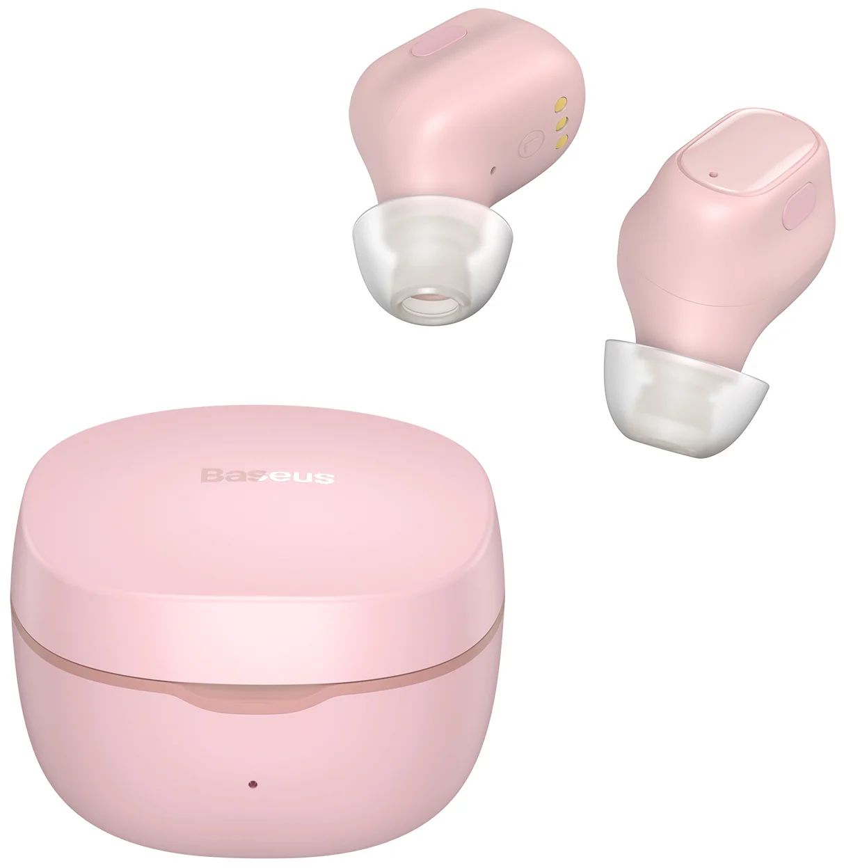 Беспроводные наушники Baseus Encok True Wireless Earphones WM01 Pink (NGWM01-04)