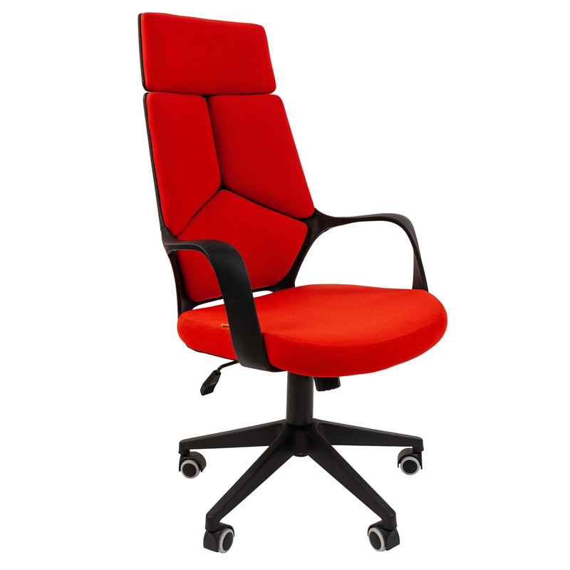 Компьютерное кресло Chairman 525 ткань, красный