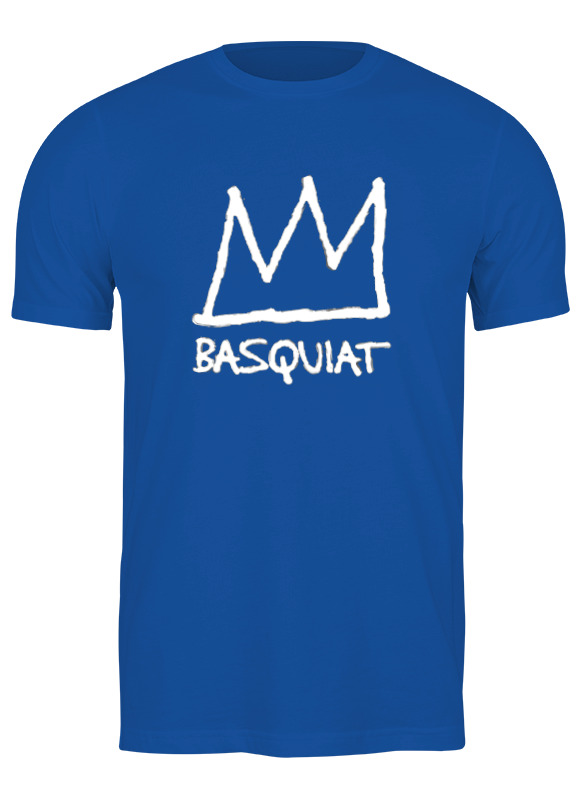 Футболка мужская Printio Basquiat 656195 синяя XL