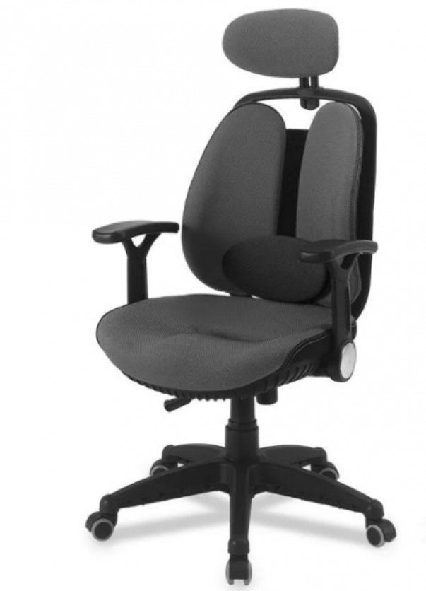 Компьютерное кресло серия Synif мод. Inno Health (SY-0901-GY) с черным каркасом