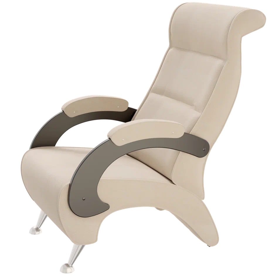Кресло Ирма 9Д арт.GS-00487 венге бежевый, Ultra Sand