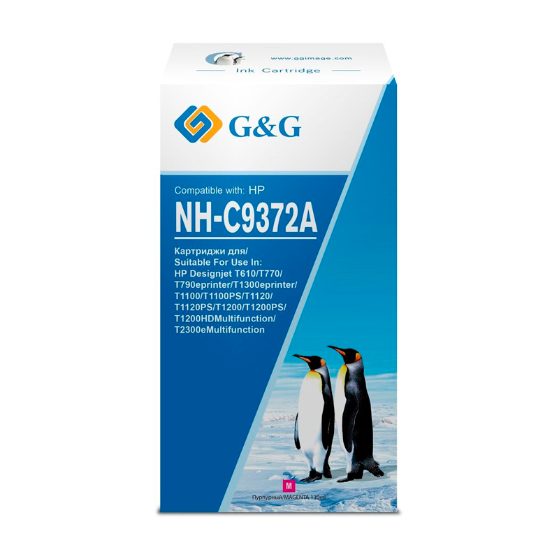 Картридж G&G NH-C9372A пурпурный