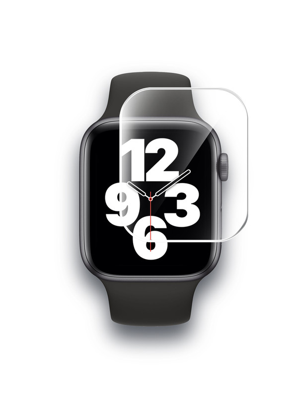 Защитная плёнка Brozo на Apple Watch SE (40mm) гидрогелевая, прозрачная