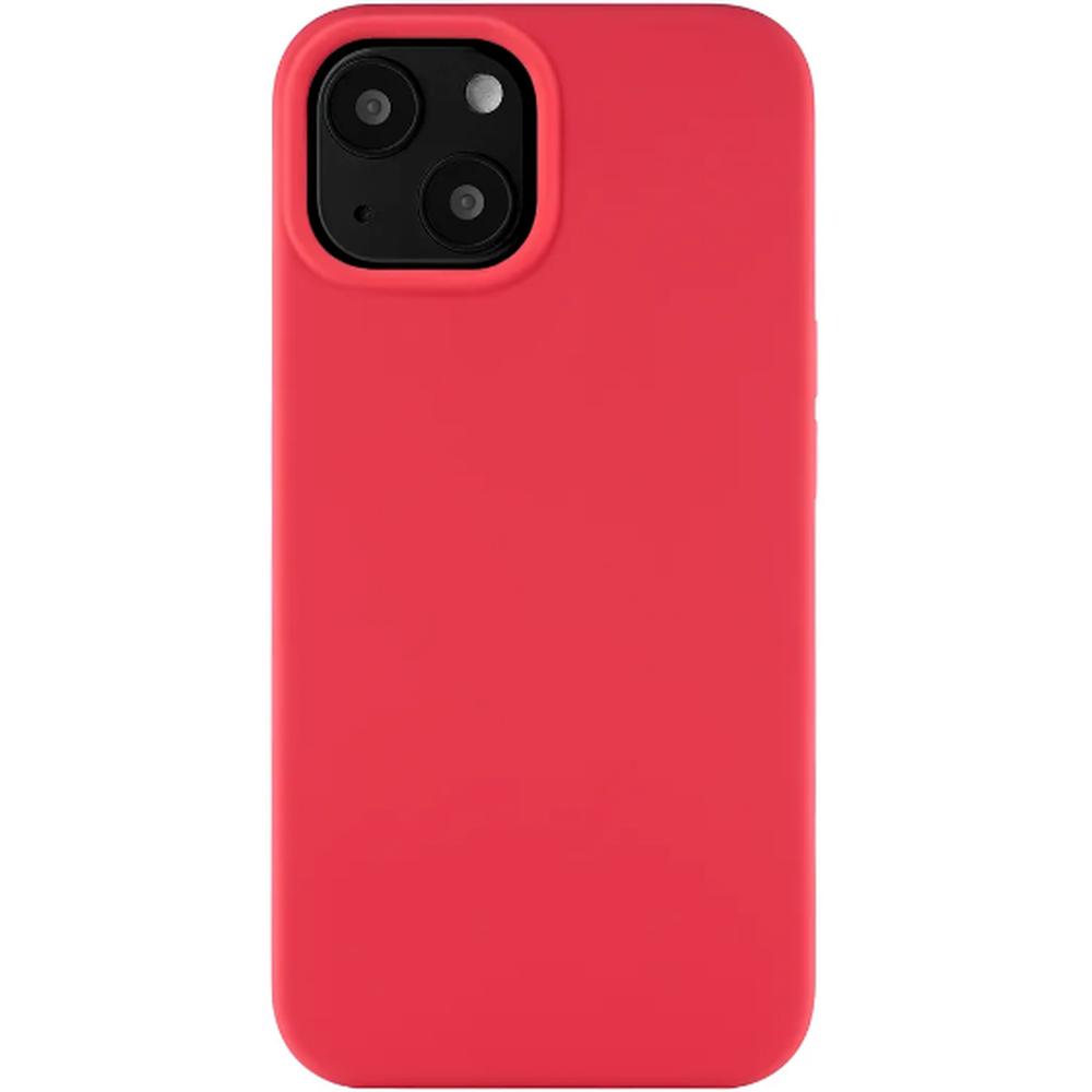 Чехол для Apple iPhone 13 Deppa Liquid Silicone Pro красный