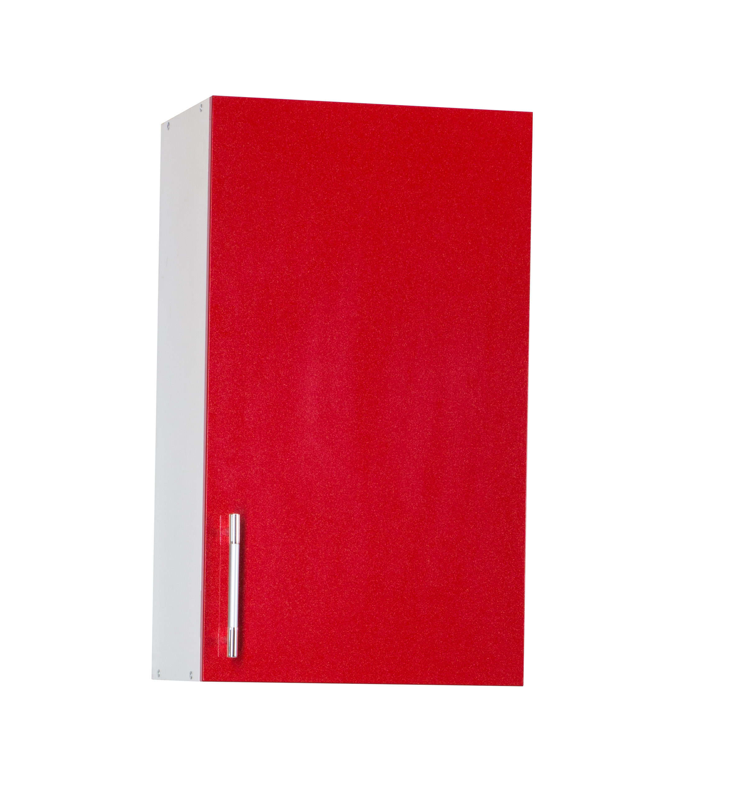 Шкаф для посуды SANTREK 40 красный металлик фасад МДФ