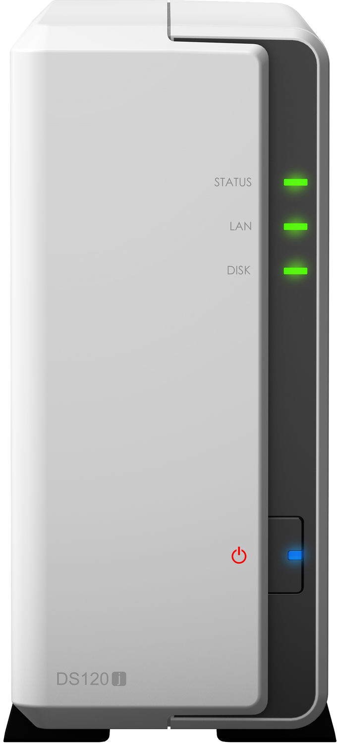 Сетевое хранилище данных Synology J (Junior) DS120j Silver