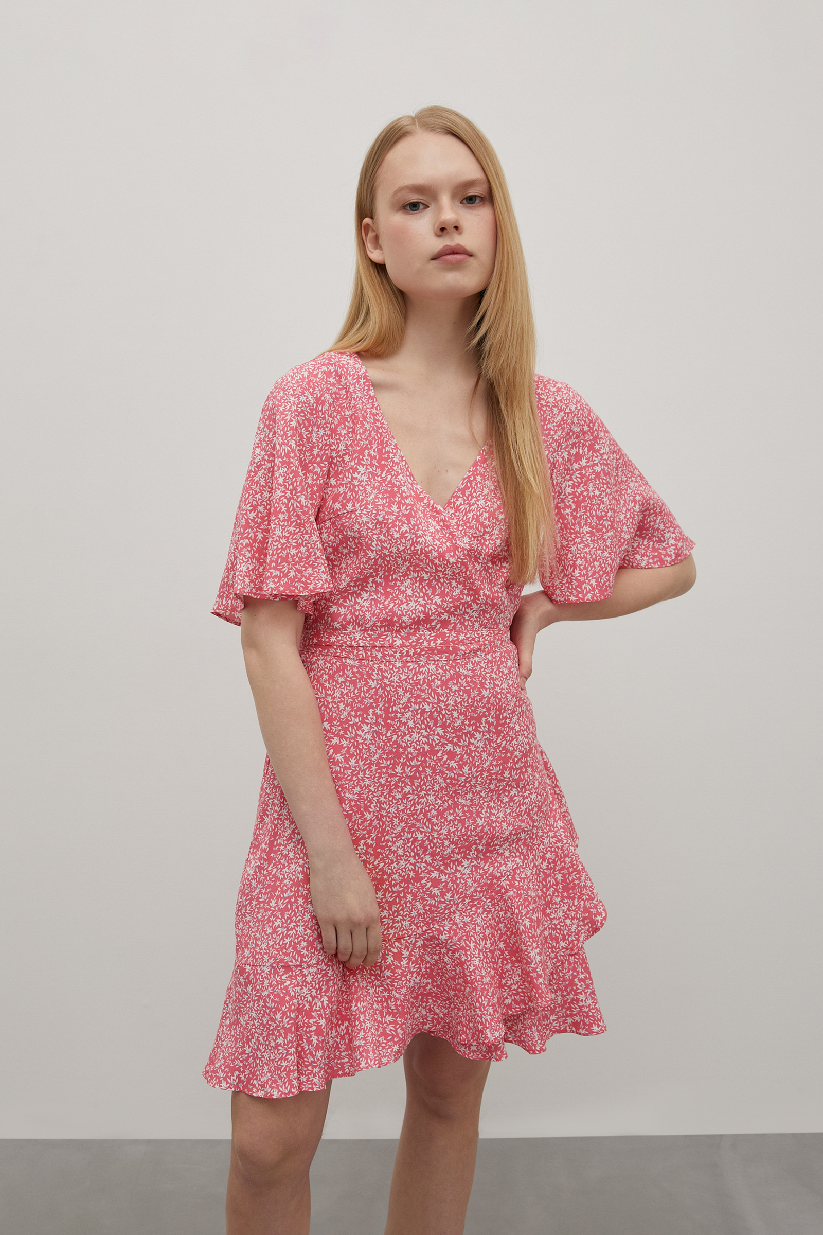 Платье женское Finn Flare FSD110180 розовое L