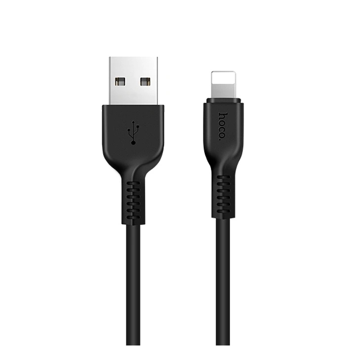Кабель USB hoco X20 / разъем юсб / lightning лайтинг/  3 метра  / черный