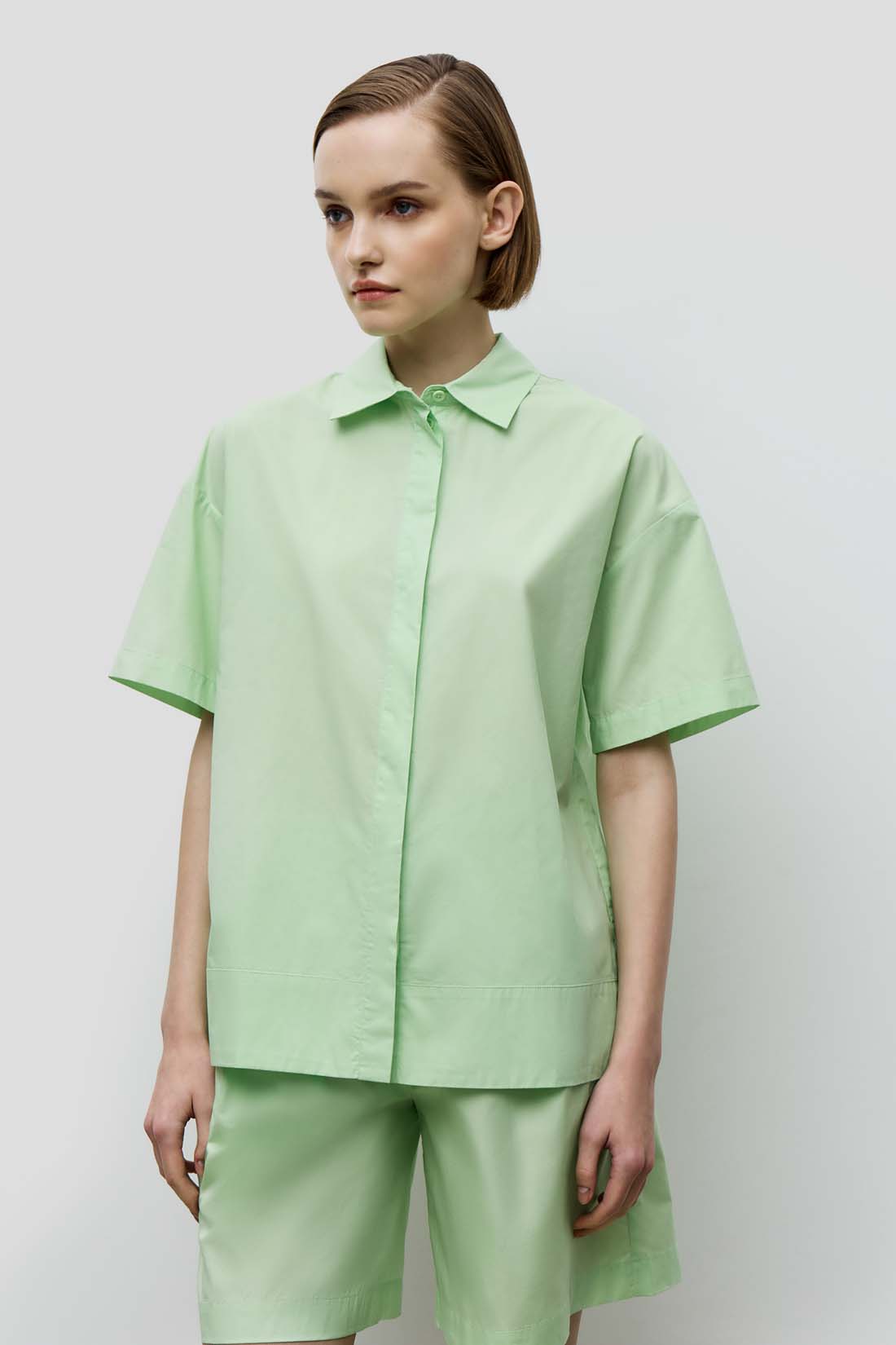 Блуза женская Baon B1923009 зеленая XS