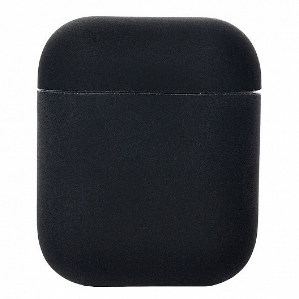 Чехол для Apple Airpods Silicon Case Protection, черный