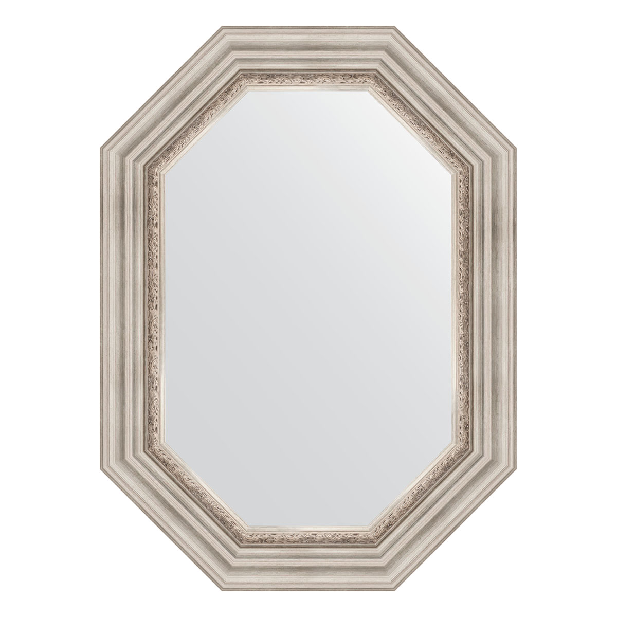 Зеркало в раме 56x76см Evoform BY 7165 римское серебро