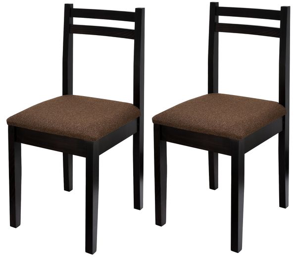 Комплект стульев  KETT-UP ECO OLIVER (ОЛИВЕР) деревянный, венге, 2 шт