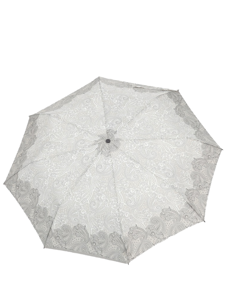 Зонт женский ZEST 53628 светло-серый