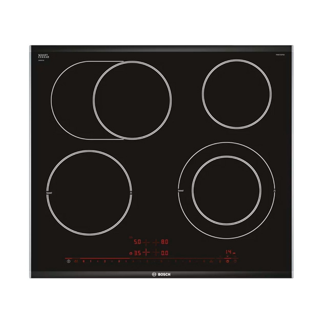 Встраиваемая варочная панель электрическая Bosch Serie 8 PKN675DP1D черный