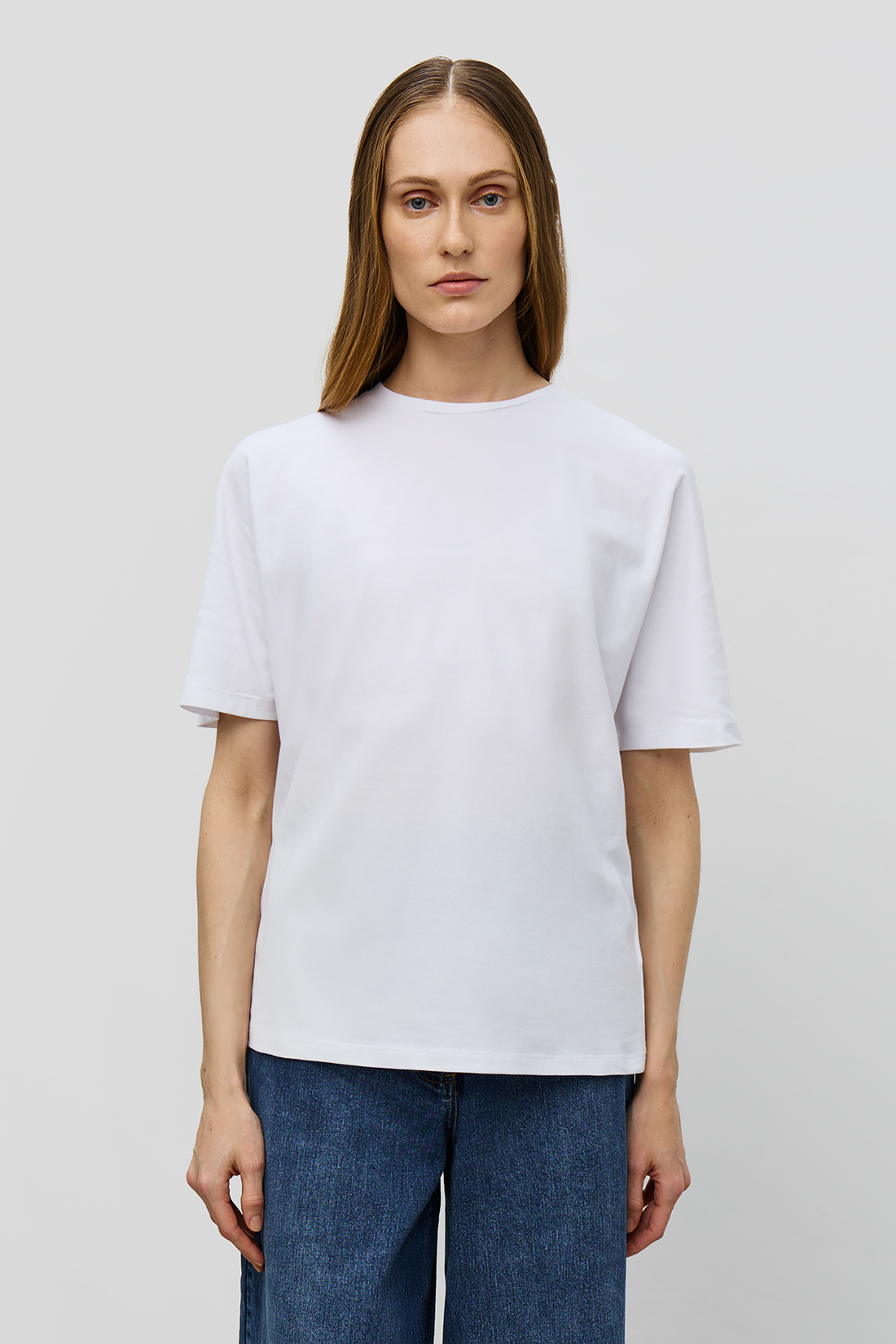 Футболка женская Baon B2323001 белая 2XL