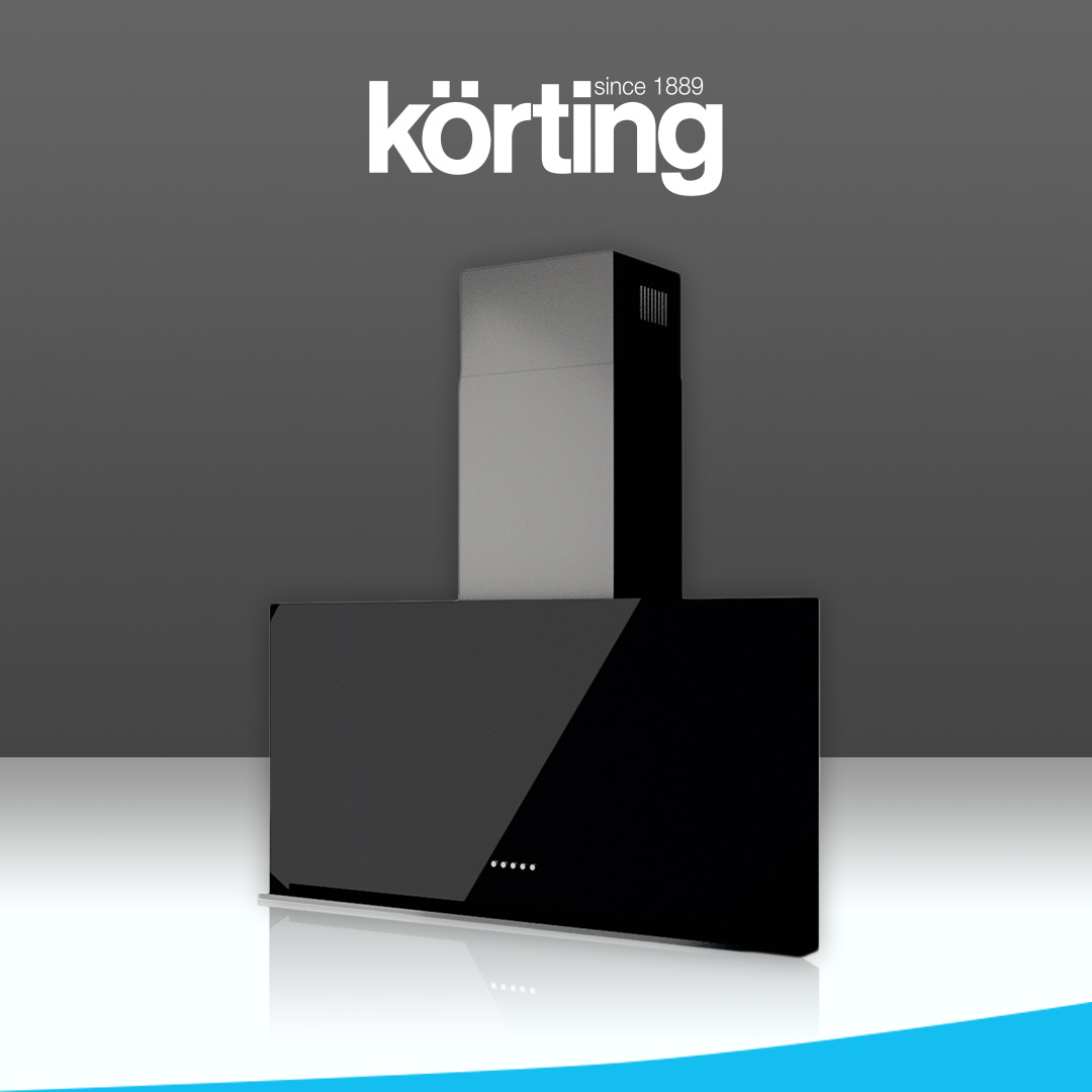 Вытяжка настенная Korting KHC 95330 GN черный