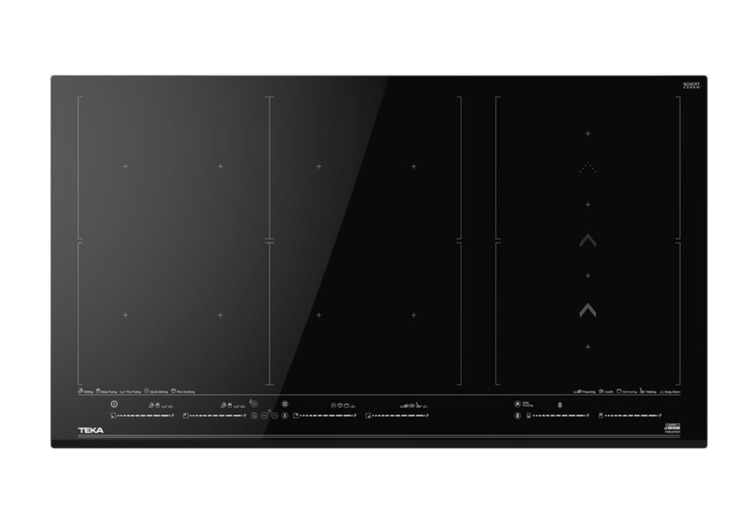 Встраиваемая варочная панель индукционная TEKA IZF 99700 MST черный