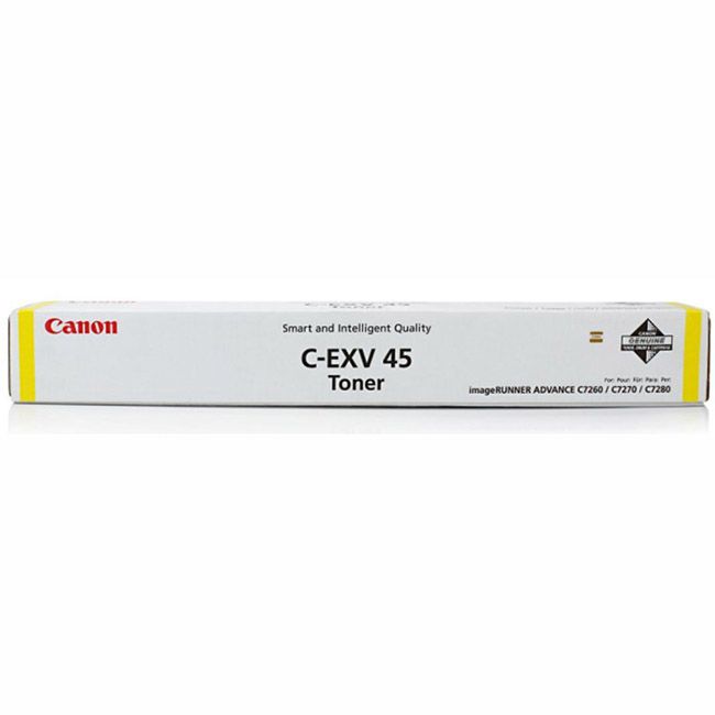 Картридж для лазерного принтера Canon C-EXV45Y желтый, оригинал