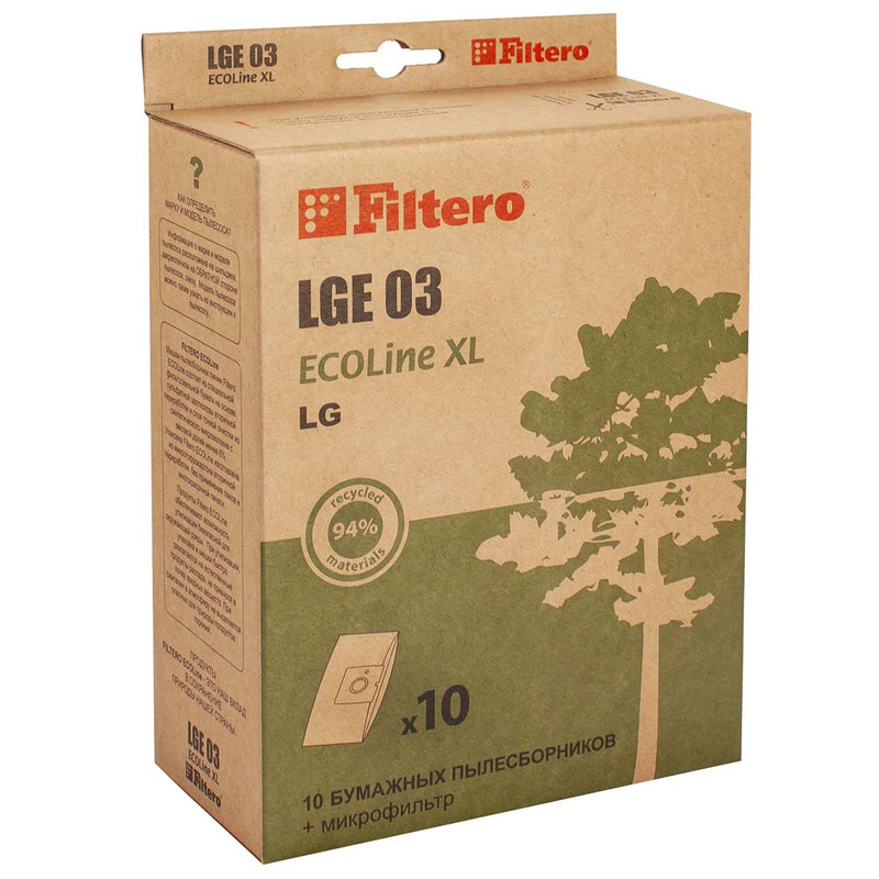 Пылесборник Filtero LGE 03 ECOLine XL