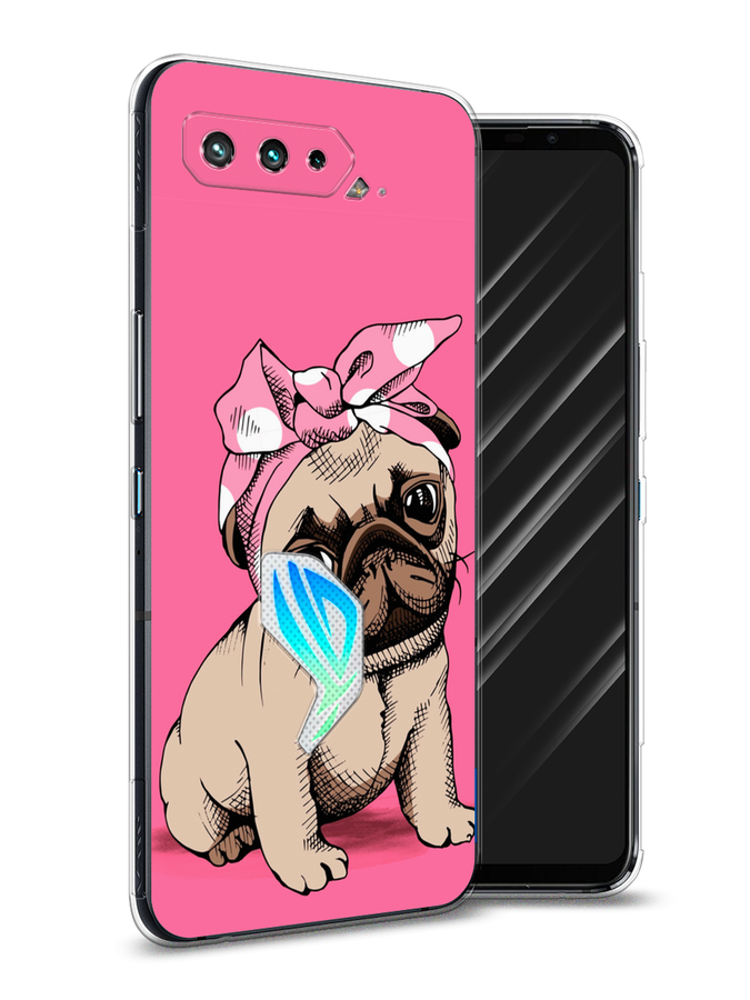Чехол Awog  на Asus ROG Phone 5S "Dog Pin-Up"