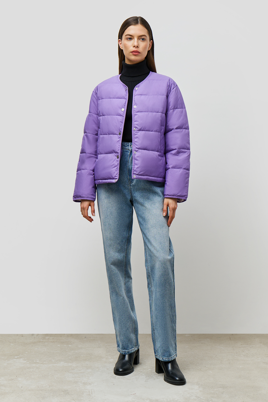 Куртка женская Baon B0423005 фиолетовая M