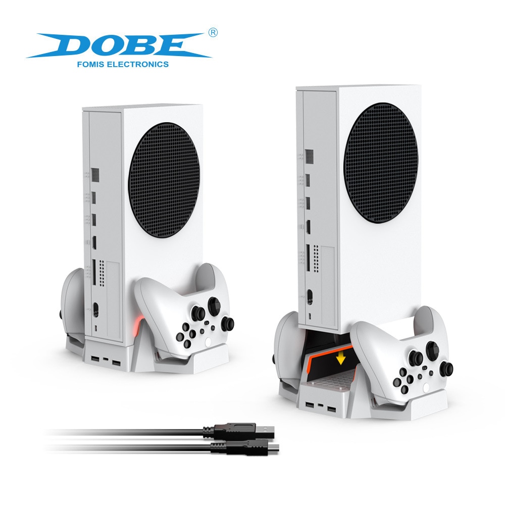 Док-станция DOBE  для XBOX Series S с зарядкой + 2 аккумулятора TYX-0663