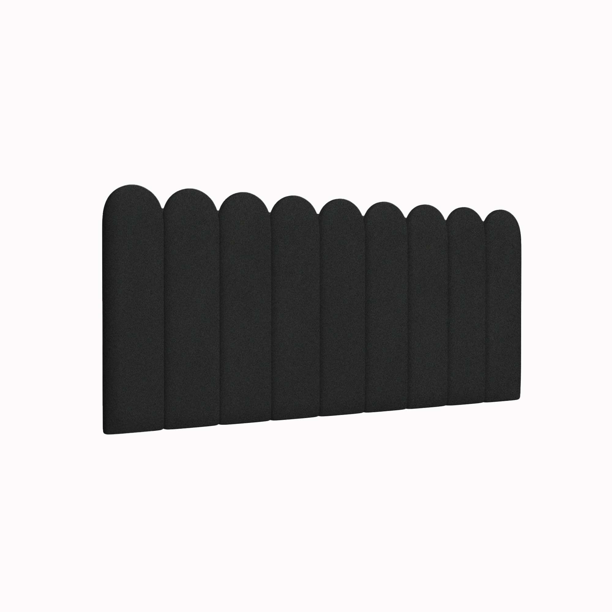 Прикроватная панель Velour Black 15х60R см 2 шт.