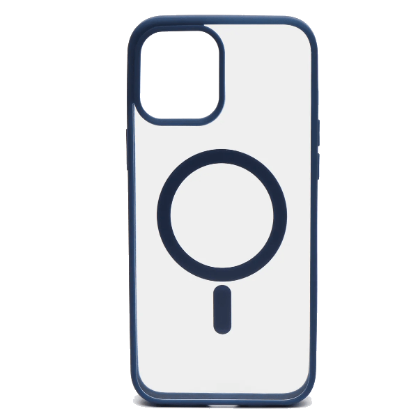 Чехол Iphone 14 Pro MagSafe цветной, синий