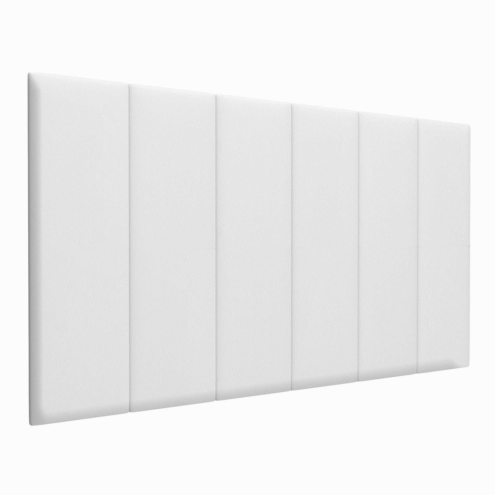 Прикроватная панель Eco Leather White 30х100 см 4 шт.