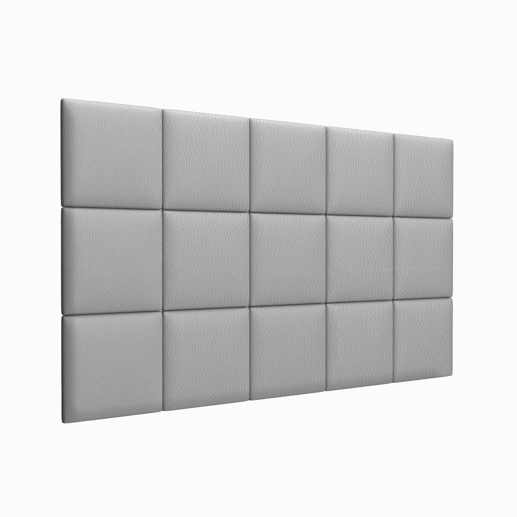 Прикроватная панель Eco Leather Grey 30х30 см 1 шт.