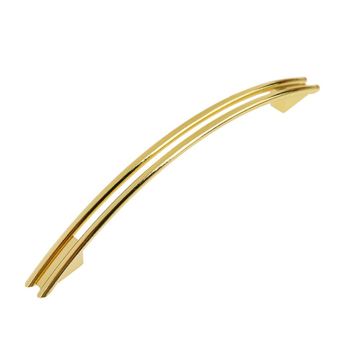 Ручка-скоба РС140GP, м/о 128 мм, цвет золото