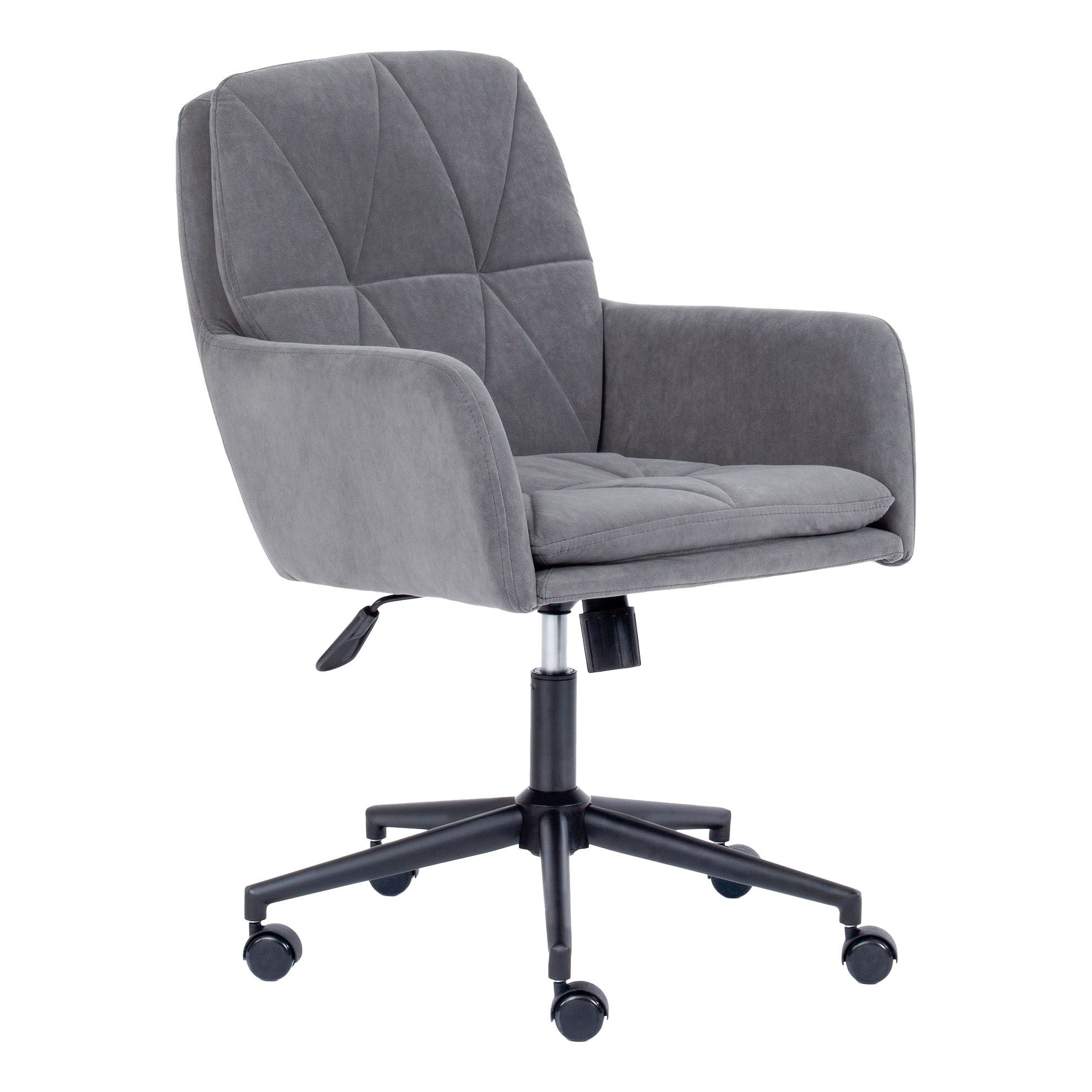 Кресло офисное TetChair серое 60 х 95 х 40 см