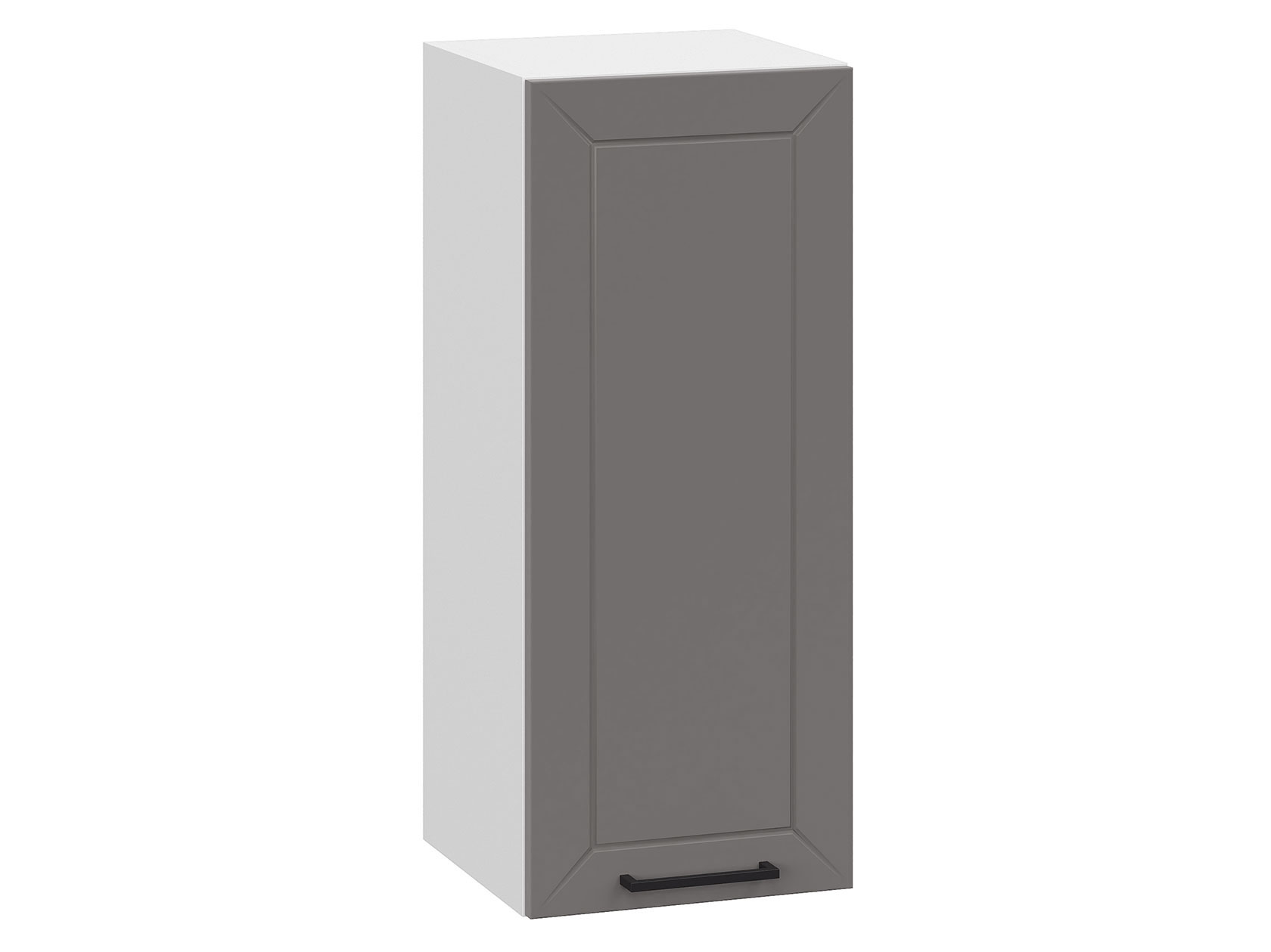 Навесной шкаф СВ-Мебель Вектор Белый / Грей 350 мм