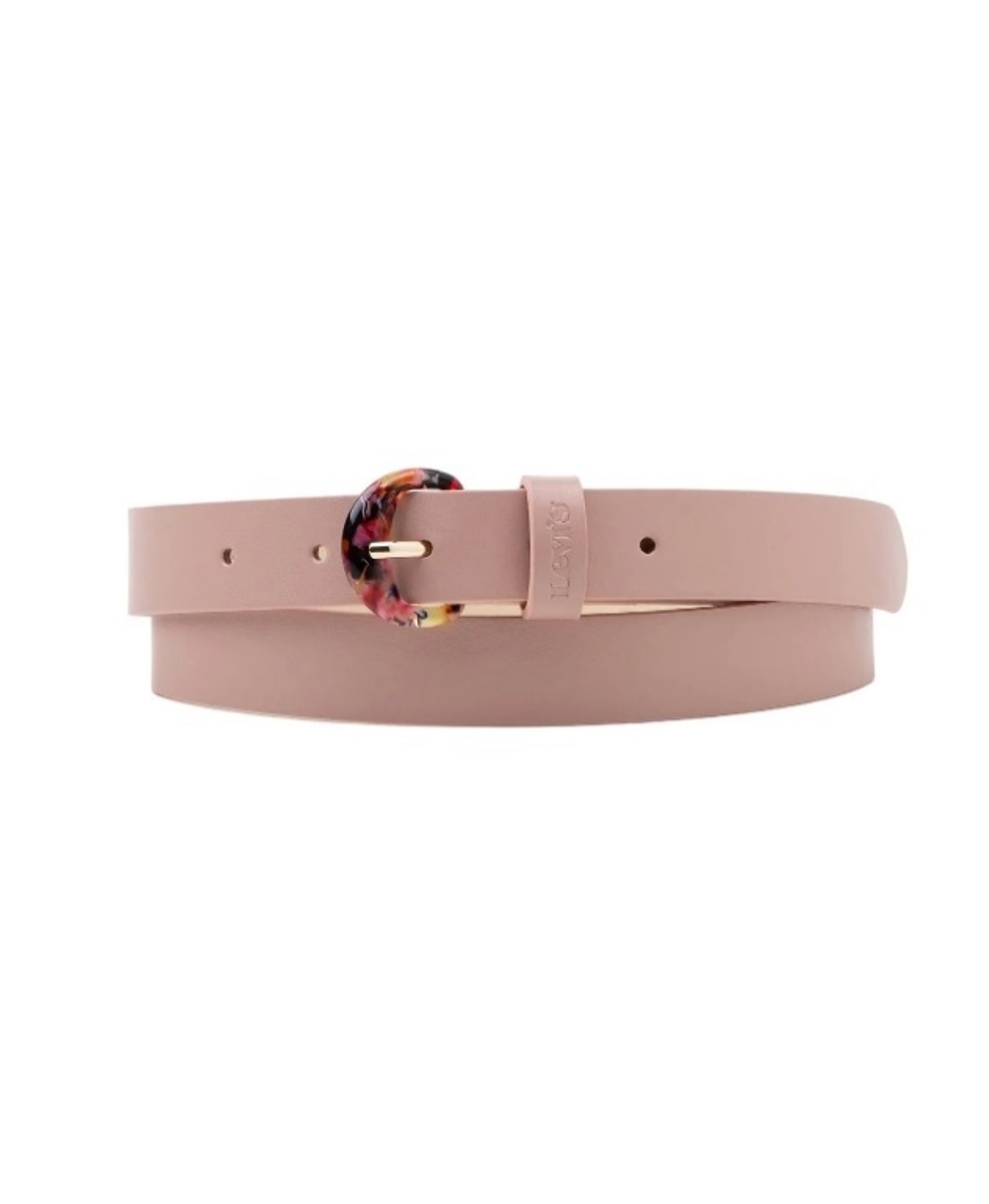 Ремень женский Levi's Women Feminine Shell Belt розовый, 110 см