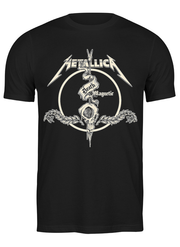 Футболка мужская Printio Metallica черная XL