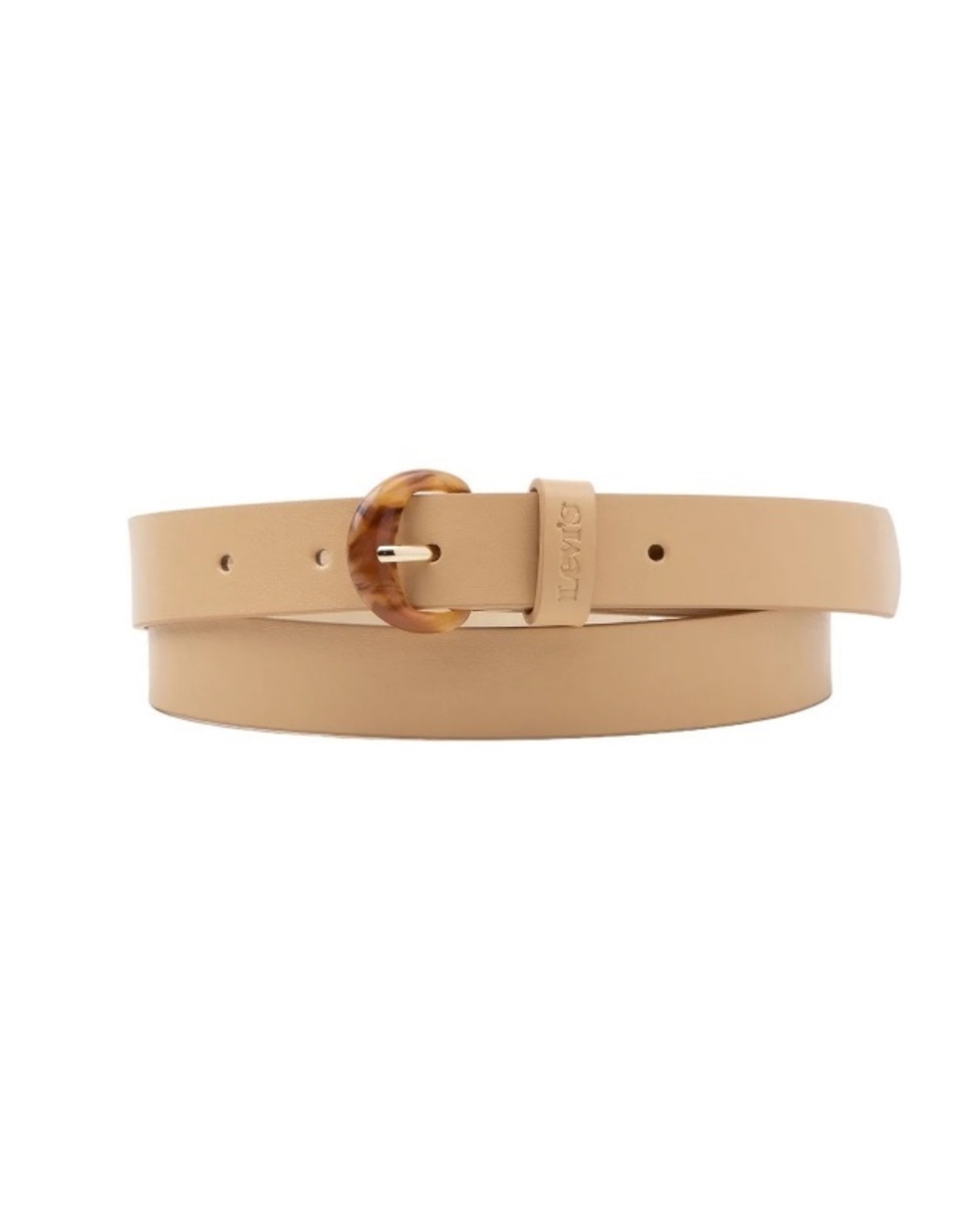 Ремень женский Levi's Women Feminine Shell Belt бежевый, 100 см