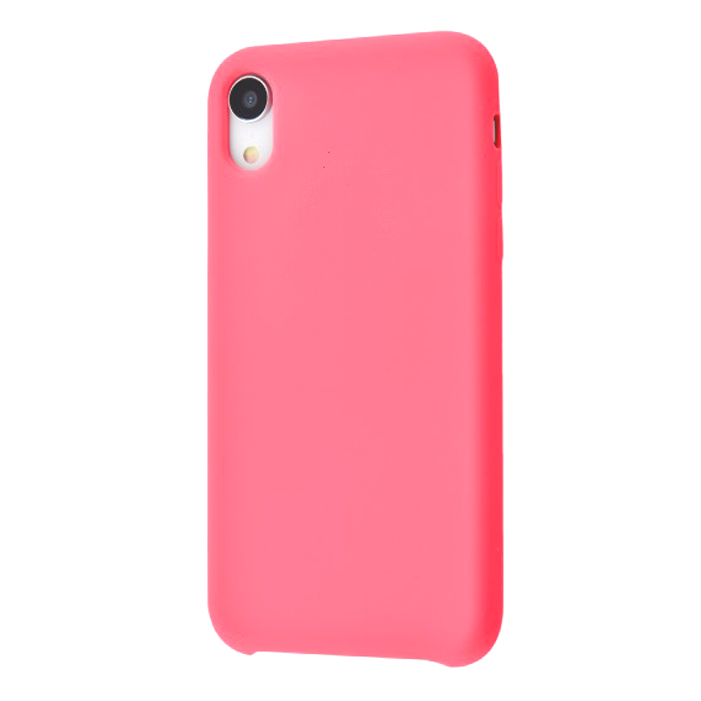 Силиконовый чехол Silicone Case для iPhone X/XS, розовый