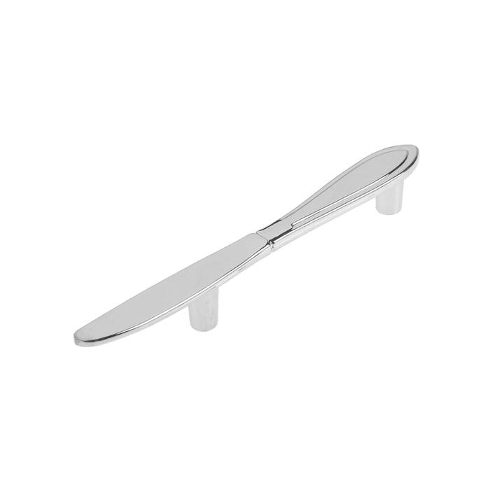 Ручка скоба "Нож" CAPPIO, м/о 76  мм, цвет хром