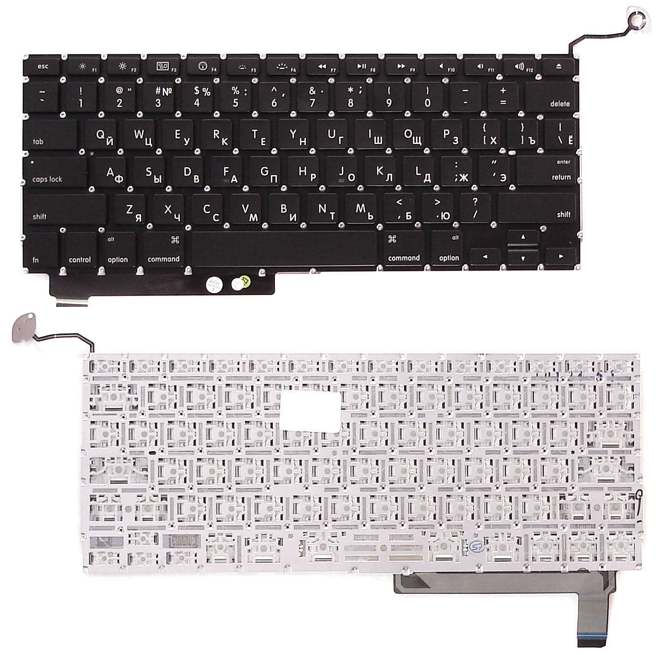 Клавиатура для ноутбука MacBook A1286 с SD плоский ENTER