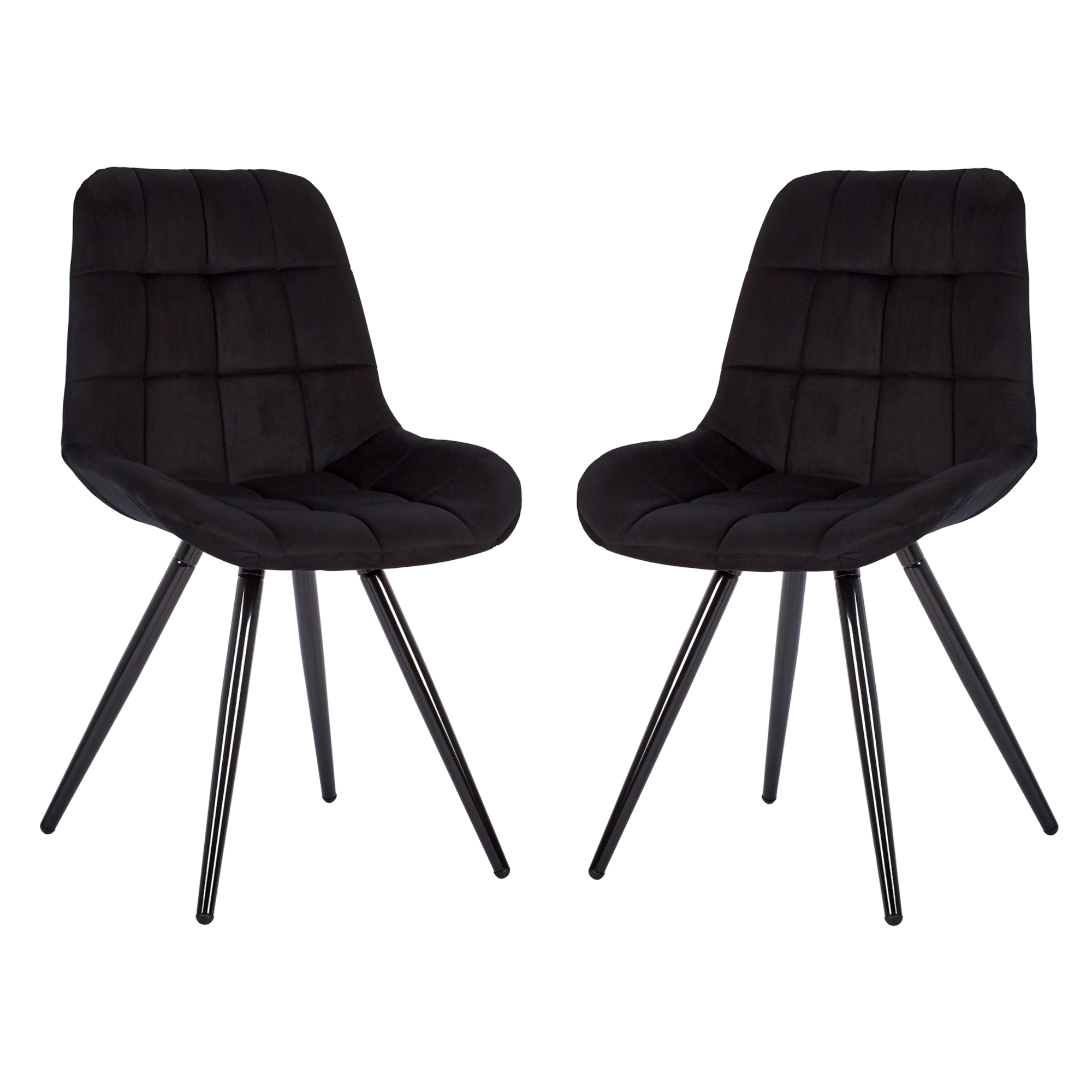 Комплект из 2-х обеденных стульев Polini Home Verona SM черный