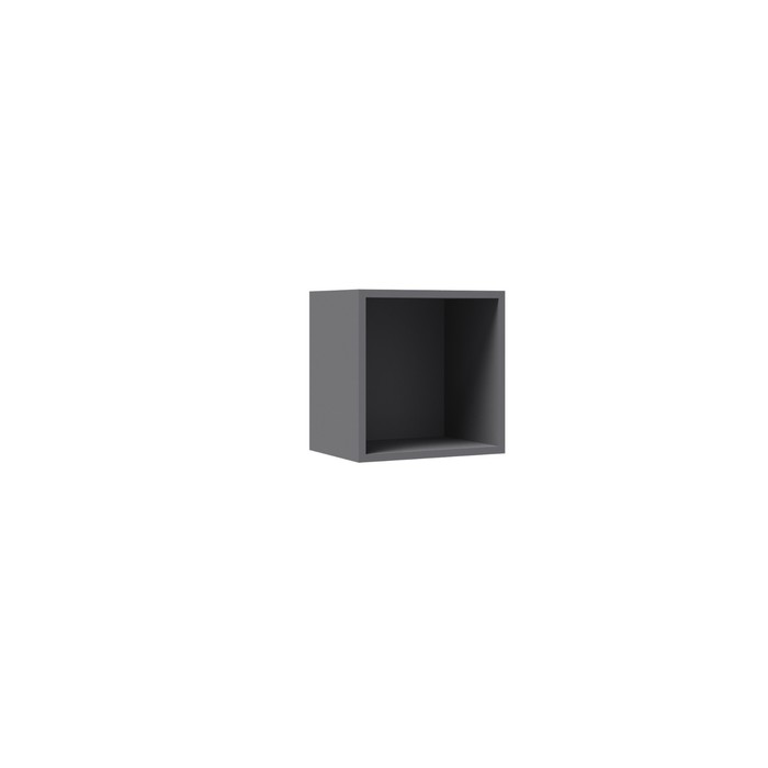 Полка Куб ГКБ-1 Гира350х250х350 графит серый