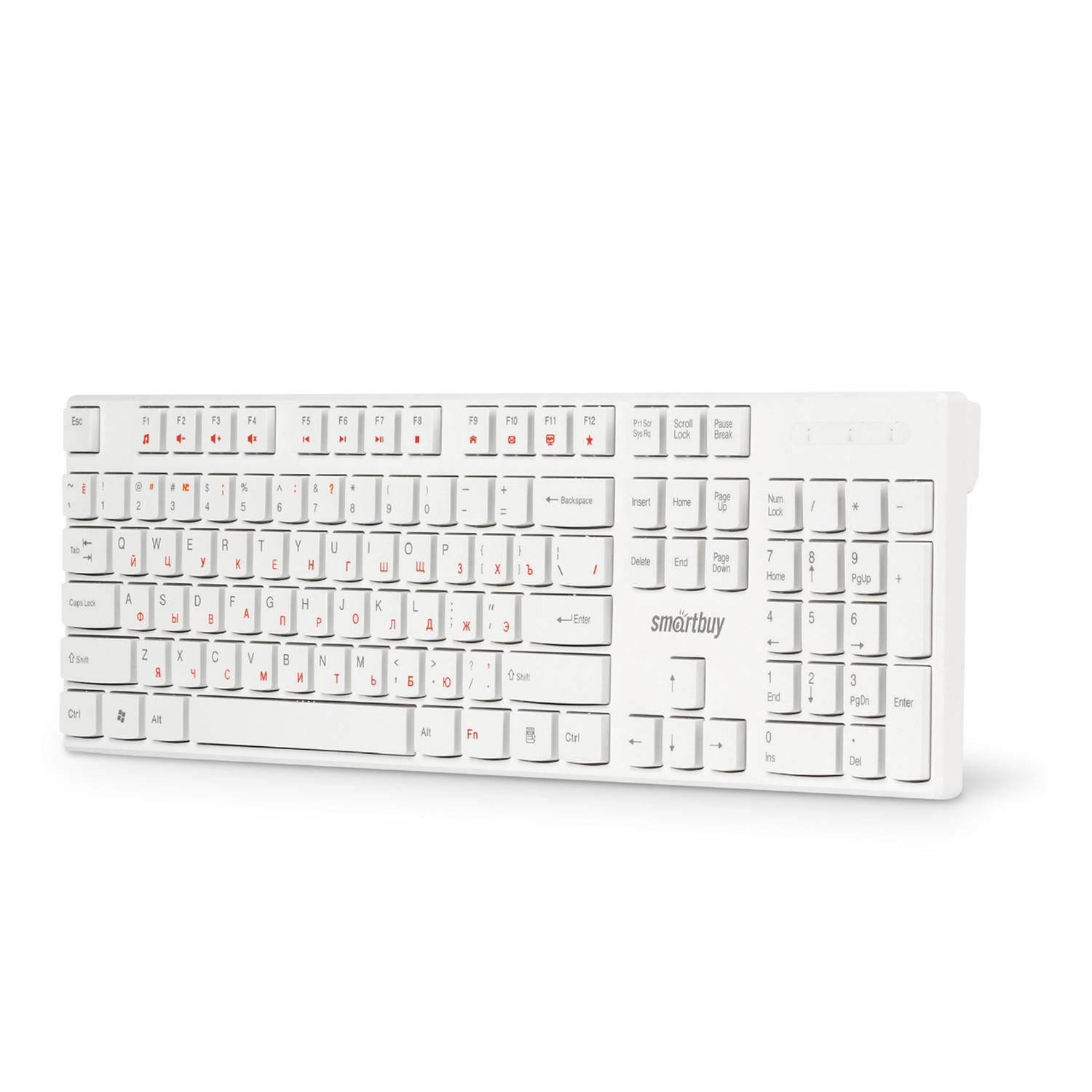Проводная клавиатура SmartBuy ONE 238 White (SBK-238U-W)