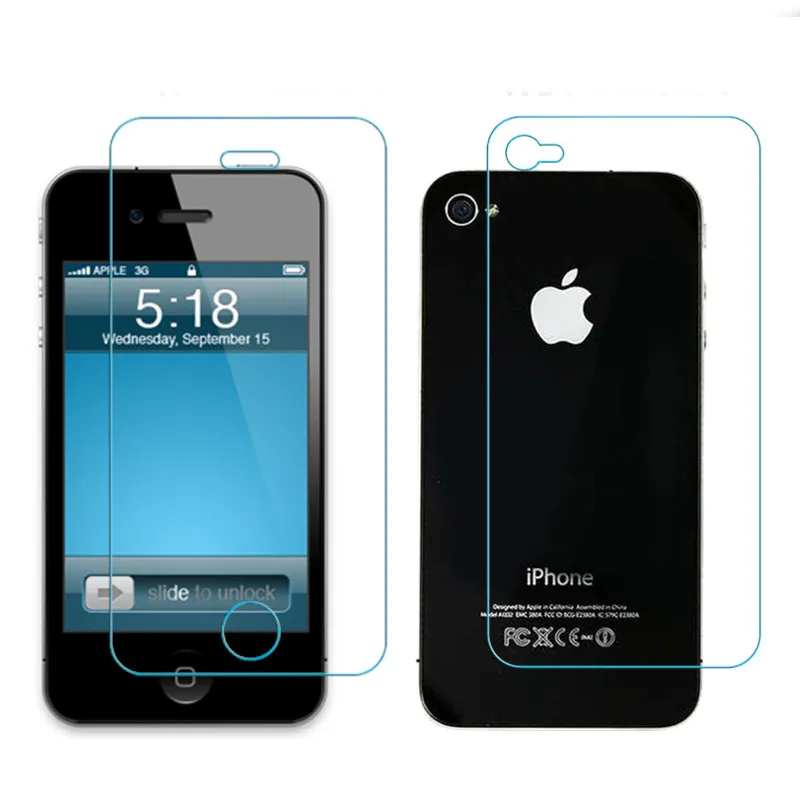 Защитная пленка Onext для iPhone 4S двусторонняя с 3D рисунком